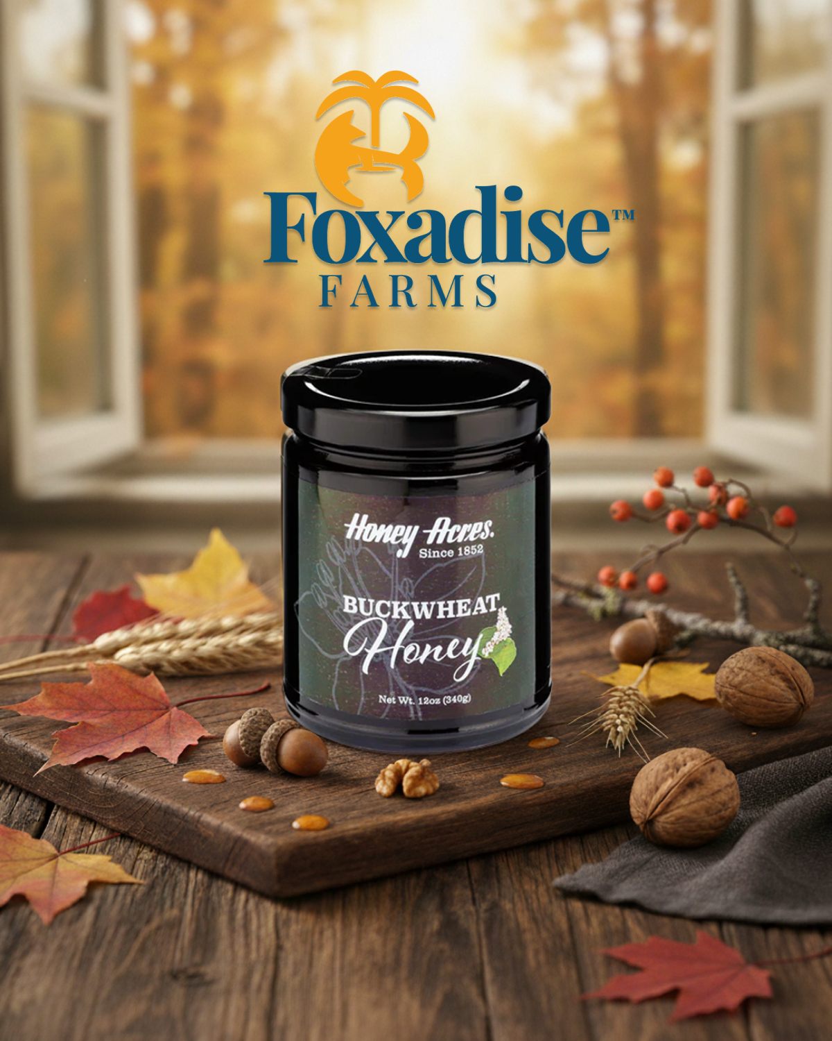 Buckwheat Honey: The Bold Flavor of Fall – Foxadise Farms